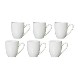 Ritzenhoff & Breker Espressotasse RITZENHOFF & BREKER "Espressotassen Bianco 80 ml 6er Set wei&szlig;", wei&szlig;, 6 tlg., Porzellan, Trinkgef&auml;&szlig;e, Espressotasse