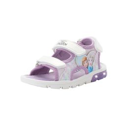 Sandale Disney "Frozen", M&auml;dchen, Gr. 29, lila, Textil, Schuhe Sandale, mit cooler Blinkfunktion