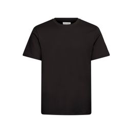 Rundhalsshirt Casual Friday "Rundhalsshirt CFNilo", Herren, Gr. XXL, schwarz (schwarz beauty), Obermaterial: 100% Baumwolle CO., Shirts Rundhalsshirt