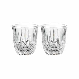 Glas Nachtmann "Cappuccino/Flat White Gl&auml;ser Noblesse Barista 234 ml 2er Set transparent", bunt (transparent), Glas, Trinkgef&auml;&szlig;e, Glas