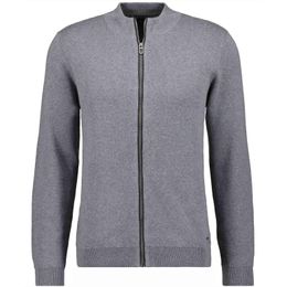 Collegejacke Ragman, Herren, Gr. 3XL5658, grau (mittelgrau), 95% Baumwolle 5% Kaschmir, Jacken Collegejacke