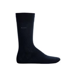 Kurzsocken BOSS "Socken Marc RS Uni CC 1er Pack", Herren, Gr. 43-46, blau (marine), Obermaterial: 98% Baumwolle CO. 2% Elasthan EL., Socken Kurzsocken
