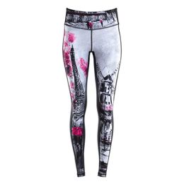 Leggings WINSHAPE "AEL110-Paris", Damen, Gr. XXL, Normalgr&ouml;&szlig;en, pink (paris), 80% Polyester, 20% Elasthan, Hosen Leggings, mit leichtem Kompressionseffekt