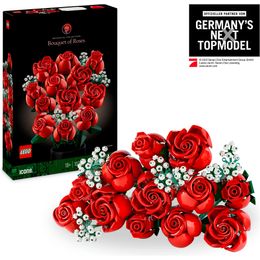 Konstruktionsspielsteine Lego "Rosenstrau&szlig; (10328), Lego Botanicals", bunt, Spielbausteine, Kinder, Kunststoff, Konstruktionsspielsteine, Made in Europe, Topseller