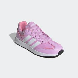 Sneaker adidas Sportswear "TENSAUR SWITCH KIDS", Damen, Gr. 38, wei&szlig; (bliss lila, cloud wei&szlig;, bliss pink), Synthetik, Textil, Schuhe Sneaker, f&uuml;r Kinder & Jugendliche