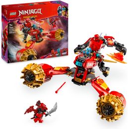 Konstruktionsspielsteine Lego "Kais Sturmreiter-Mech (71830), Lego Ninjago", bunt, Spielbausteine, Kinder, Kunststoff, Konstruktionsspielsteine, Made in Europe