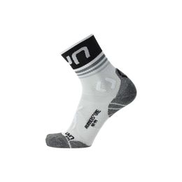 Kurzsocken uyn "Socken 1er Pack", Herren, Gr. 39-41, schwarz (schwarz, wei&szlig;), Obermaterial: 85% Polyamid PA. 9% Polypropylen PP. 6% Elasthan EL., Socken Kurzsocken