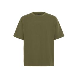 Rundhalsshirt Blend "Rundhalsshirt BHFisher", Herren, Gr. S, gr&uuml;n (olive night), Obermaterial: 100% Baumwolle CO., Shirts Rundhalsshirt