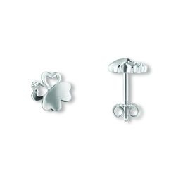 Paar Ohrstecker ONE ELEMENT "Zirkonia Blume Ohrringe Ohrstecker aus 925 Silber", silber, Ohrringe, M&auml;dchen, Silber 925 (Sterlingsilber), Paar Ohrstecker