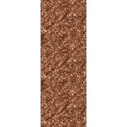 Vinyltapete queence "Lennung", braun (bronze), B:0,9m L:2,5m, Vinyl, Tapeten, Vinyltapete, 90x250cm, selbstklebend, kinderleichte Anbringung,, Sticker