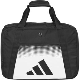 Sporttasche adidas Performance "adidas Duffle Boxing" Gr. M, schwarz, wei&szlig;, Taschen, M&auml;dchen, B/H/T: 51cm x 30,5cm x 32cm M, Polyester, Sporttasche, Bel&uuml;ftetes und wasserdichtes Fach, verhindert Geruchsbel&auml;stigung, B:51cm H:30,5cm T:32cm