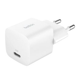 Belkin USB-Ladeger&auml;t "BoostCharge 25W USB-C Charger Power Delivery", wei&szlig;, B:20,8cm H:12,88cm T:11,09cm, Ladeger&auml;te, USB-Ladeger&auml;t