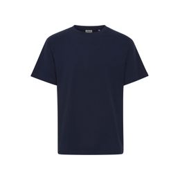 !Solid T-Shirt SOLID "T-Shirt SDCadel", Herren, Gr. L, blau (insignia blau), Obermaterial: 100% Baumwolle CO., comfort fit normal, Rundhals, Shirts T-Shirt