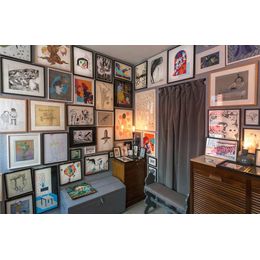 Fototapete papermoon "Zimmer", bunt, B:2m L:1,49m, Vlies, Tapeten, Fototapete