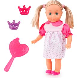 Stehpuppe BAYER "Charlene meine sprechende Freundin", pink (wei&szlig;, pink), Puppen, Kinder, Stehpuppe