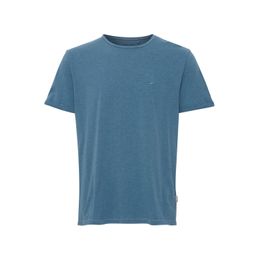 T-Shirt Blend "T-Shirt BHTee", Herren, Gr. M, blau (regatta), Obermaterial: 85% Baumwolle CO. 15% Viskose CV., Shirts T-Shirt