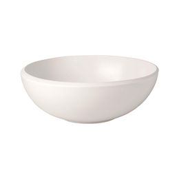 Villeroy & Boch Schale VILLEROY & BOCH "Sch&uuml;ssel rund L NewMoon 2,5 l wei&szlig;", wei&szlig;, Sch&uuml;sseln, Schale