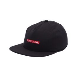 Snapback Cap Quiksilver "Dna Clicked", Herren, schwarz, Obermaterial: 100% Microfaser;, Caps Snapback Cap
