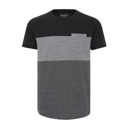 T-Shirt INDICODE "T-Shirt IDMorler", Herren, Gr. M, schwarz, Web, Obermaterial: 100% Baumwolle CO., regular fit normal, Rundhals, Shirts T-Shirt