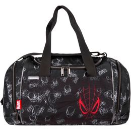 Sporttasche McNeill "Spider Man II", M&auml;dchen, Gr. B/H/T: 45cm x 27cm x 26cm, bunt (spider man), Polyester, Taschen Sporttasche, f&uuml;r Schule, Sport und Freizeit