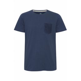 T-Shirt 11 Project "T-Shirt PRIndie", Herren, Gr. M, blau (marineblaus), Obermaterial: 100% Baumwolle CO., regular fit normal, Rundhals, Shirts T-Shirt