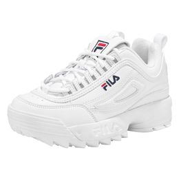 Sneaker Fila "Disruptor", M&auml;dchen, Gr. 30, wei&szlig;, Synthetik, Schuhe Sneaker
