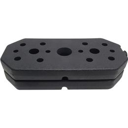 Gewichteplatten Christopeit Sport, schwarz, Hantelscheiben, 11,2 kg, Gewichteplatten