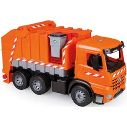 Spielzeug-M&uuml;llwagen LENA "Giga Trucks, Arocs", orange (orange, grau), Spielzeugfahrzeuge, KinderB:29cm H:37cm T:71cm, Kunststoff, Spielzeug-M&uuml;llwagen, Made in Europe, B:29cm H:37cm T:71cm