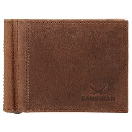 Brieftasche Sansibar, Damen, braun (cognac), Leder, gepflegt, Kleinlederwaren Brieftasche, echt Leder