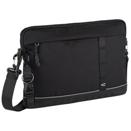Laptoptasche Camel Active "Connect", Damen, Gr. B/H/T: 38cm x 27cm x 3cm, schwarz, Nylon, beschichtet, clean, unifarben, Taschen Laptoptasche, perfekt durchdachtes modulares Reisetaschensortiment in vielen Styles
