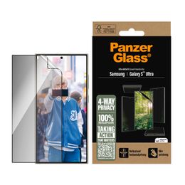PanzerGlass Displayschutzfolie "Ultra-Wide Fit Screen Protection", transparent, B:11cm H:1,5cm T:19,5mm, Displayfolien, Schutzfilm, Schutzfolie, Bildschirmschutz, kratz- & sto&szlig;fest, Displayschutzfolie