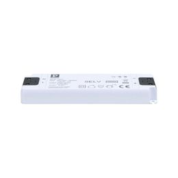 Paulmann LED-Streifen "Pro Power Supply Flat 24V DC 150VA IP20 Wei&szlig;/Kunststoff", wei&szlig;, B:5,8cm, Lichterketten, Zubeh&ouml;r, LED-Streifen