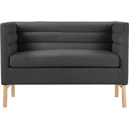 Sitzbank "Isalie, TOPSELLER, OTTOs Choice", grau (anthrazit), B:100cm H:74,5cm T:54cm, Holzwerkstoff, Massivholz, Polyester, LeGer Home by Lena Gercke, Sitzb&auml;nke, Sitzbank, Bettbank
