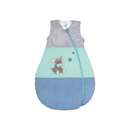Babyschlafsack Sterntaler "Schlafsack 110cm Emmi", Baby, Gr. Blacklist, bunt (original), Obermaterial: 60% Baumwolle CO. 40% Polyester PES., Schlafs&auml;cke Babyschlafsack