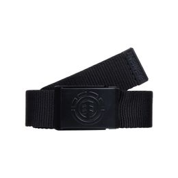 Stoffg&uuml;rtel Element "Icon Webbing", Herren, schwarz (flint schwarz), Obermaterial: 100% Microfaser;, G&uuml;rtel Stoffg&uuml;rtel