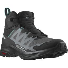Wanderschuh Salomon "ARDENT MID Gore Tex W", Damen, Gr. 38, schwarz, Synthetik, Textil, Schuhe Wanderschuh, wasserdicht