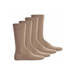 Kurzsocken BOSS "Socken 2P RS Uni CC 10260369 01 4er Pack", Herren, Gr. 39-42, beige, Obermaterial: 82% Baumwolle CO. 16% Polyamid PA. 2% Elasthan EL., Socken Kurzsocken
