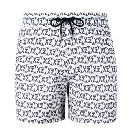 Badeshorts YEAZ "Badeshorts SEASHEY", Herren, Gr. XL, US, wei&szlig;, Obermaterial: 97% Polyester PES. 3% Elasthan EL., Badehosen Badeshorts