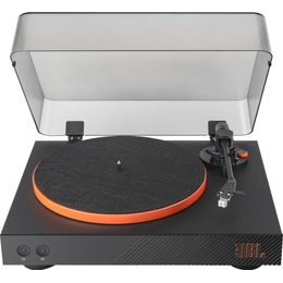 JBL Plattenspieler "Spinner Bluetooth Turntable", schwarz, B:45,2cm H:24,5cm T:53,8cm, Plattenspieler, Bluetooth 5.2 mit aptX HD, Plattenspieler