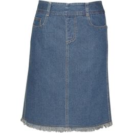 Kochsch&uuml;rze stuco "Denim", blau, B:54cm L:70cm, Materialmix, Sch&uuml;rzen, Kochsch&uuml;rze, in Jeans-Optik