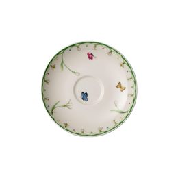 Villeroy & Boch Untertasse VILLEROY & BOCH "Kaffeeuntertasse Colourful Spring &oslash; 14,8 cm bunt", bunt, Speiseteller, Untertasse