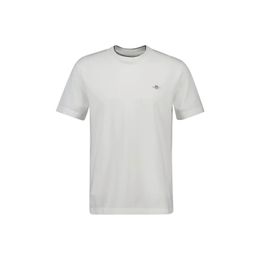 T-Shirt Gant "T-Shirt PIQUE T-SHIRT 1er Pack", Damen, Gr. 5XL, wei&szlig;, Obermaterial: 100% Baumwolle CO., Shirts T-Shirt