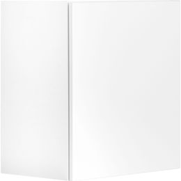 H&auml;ngeschrank Optifit "Roth", wei&szlig; (wei&szlig;, wei&szlig;), B:50cm H:57,6cm T:34,6cm, Schr&auml;nke, H&auml;ngeschrank, Breite 50 cm