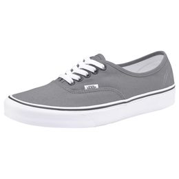 Sneaker Vans "Authentic", Herren, Gr. 36, schwarz (pewter, schwarz), Textil, Schuhe Sneaker, aus textilem Canvas-Material