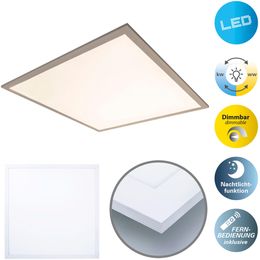 N&auml;ve N&Auml;VE LED Panel "Nico", wei&szlig;, 1, H: 6cm, 1 Stk., Leuchten, Deckenleuchte dimmbar, CCT, Nachtlichtfunktion, Lichtfarbe wechselbar, LED Panel