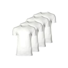 T-Shirt Gant "T-Shirt C-NECK T-SHIRT 4-PACK 4er Pack", Herren, Gr. XL, wei&szlig;, Obermaterial: 100% Baumwolle CO., Shirts T-Shirt
