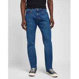 Slim-fit-Jeans Lee "Legendary Slim", Herren, Gr. 38, L&auml;nge 34, indy, Obermaterial: 99% Baumwolle, 1% Elasthan, schmal lang, Jeans Slim-fit-Jeans