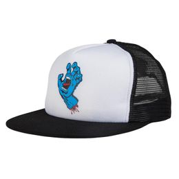 Baseball Cap Santa Cruz "CLASSIC HAND MESH BACK", Herren, schwarz-wei&szlig; (wei&szlig;, schwarz), Obermaterial: 50% Baumwolle, 50% Polyester, Caps Baseball Cap
