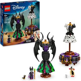 Konstruktionsspielsteine Lego "Die Kleider von Malefiz und Cruella De Vil (43262)", bunt, Spielbausteine, Kinder, Kunststoff, Konstruktionsspielsteine, Lego Disney Classic; Made in Europe