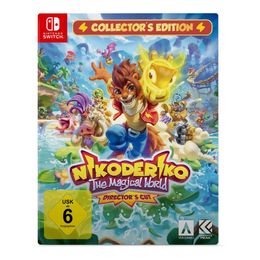 KNIGHTS PEAK Spielesoftware "Nikoderiko: The Magical World Directors Cut - Collectors Edition", transparent (ohne farbbezeichnung), Nintendo Switch, Spielesoftware, Mit Artbook, OST-CD, physischem Spiel und sammelbarer Schubbox., Spielesoftware